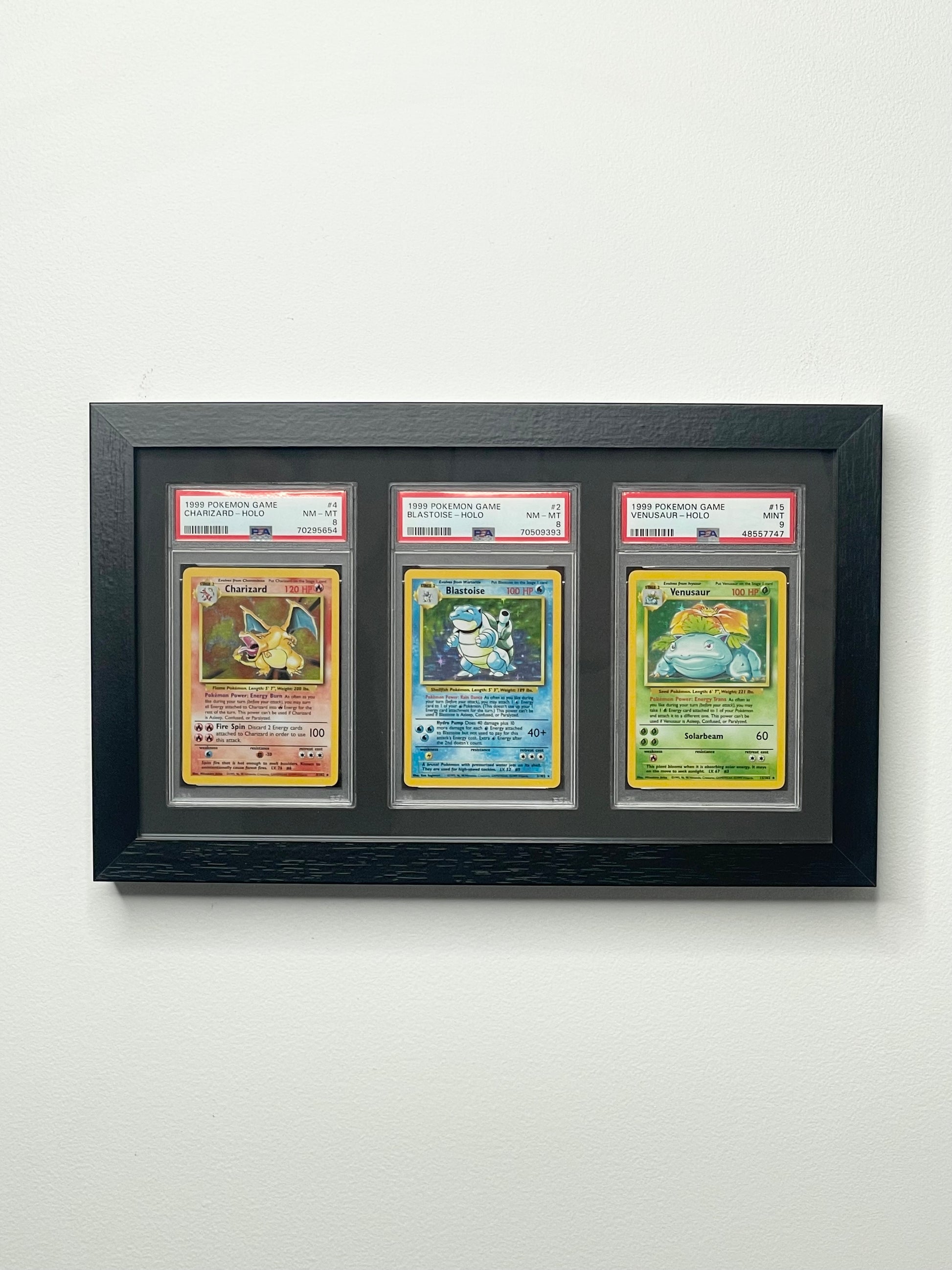 PRE ORDER: 3 Grid PSA/CGC Wall Frame – CardMasterFraming