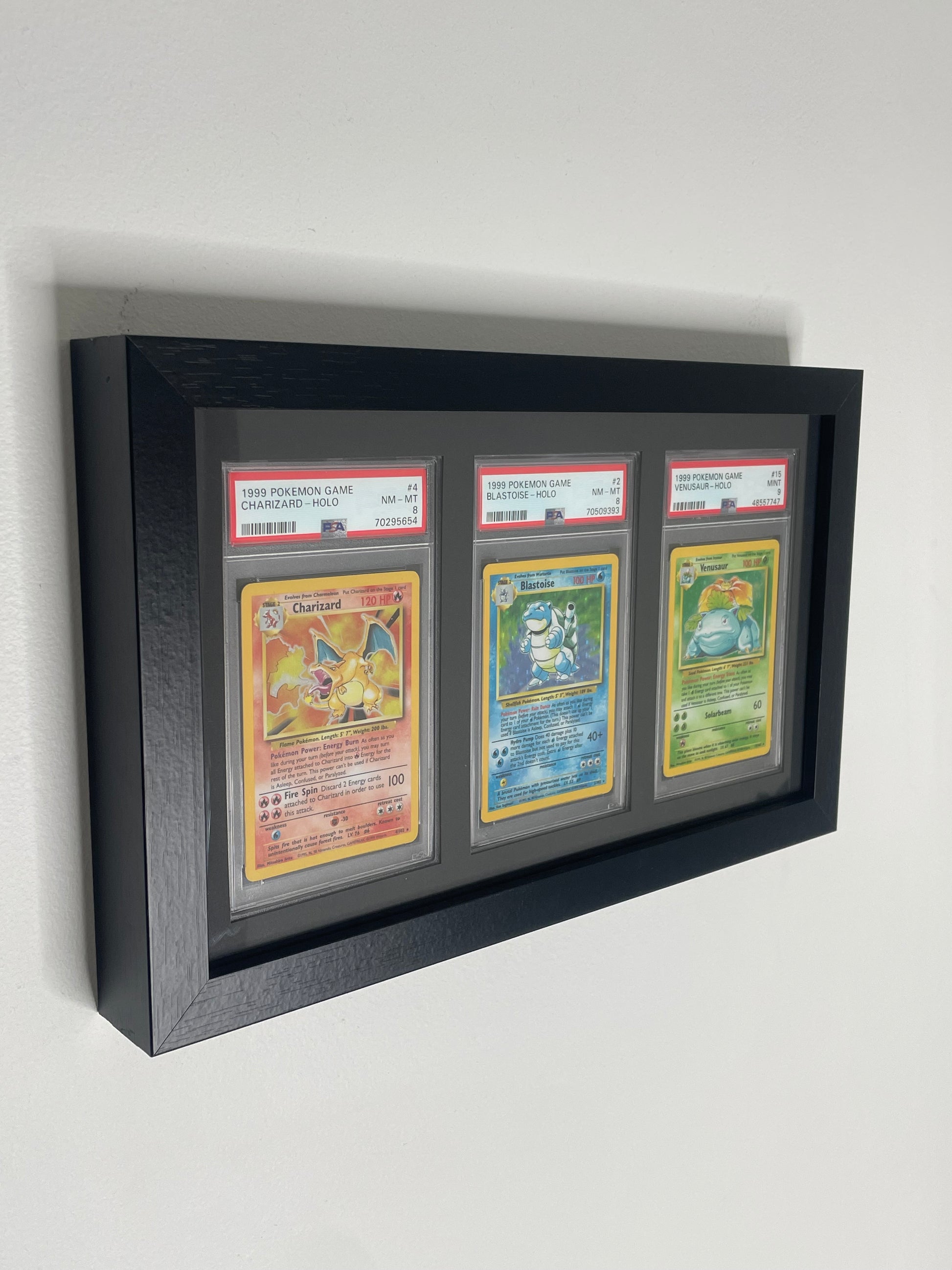 3 Grid PSA/CGC Wall Frame – CardMasterFraming