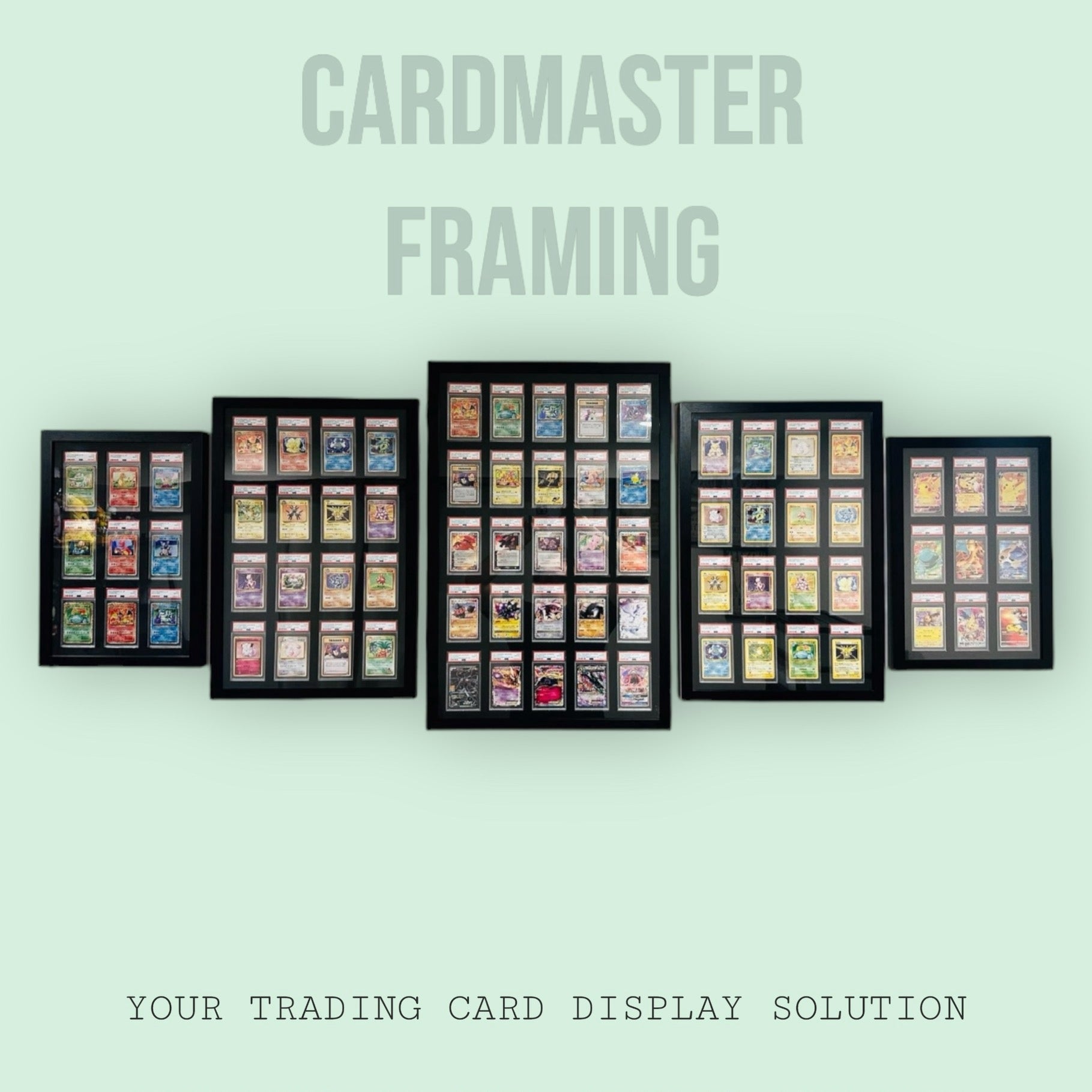 PSA CGC BGS ARK ONE TOUCH Frames – CardMasterFraming